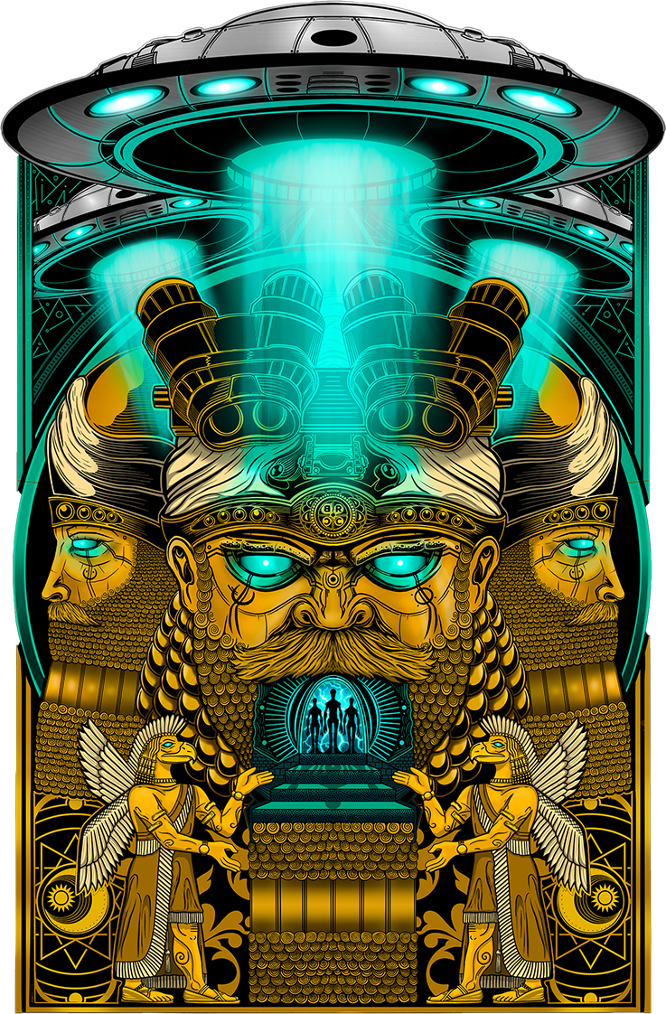 Annunaki Gold ECS Sticker – Black Rifle Coffee Company