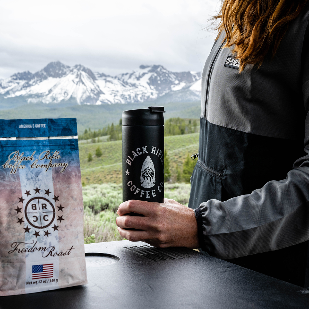 Packable Anorak Windbreaker – Black Rifle Coffee Company